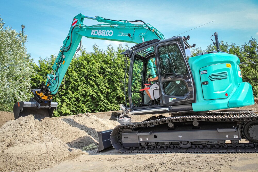 Kemp Groep Kobelco SK140SRLC 7 Rupsgraafmachine